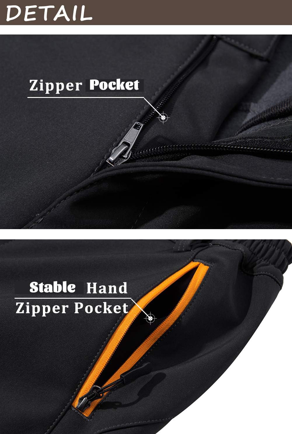 TACVASEN Mens Snow Pants Snowboard Pants Winter Pants Waterproof Pants Ski Pants Outdoor Pants Fleece Pants Skiing Pants