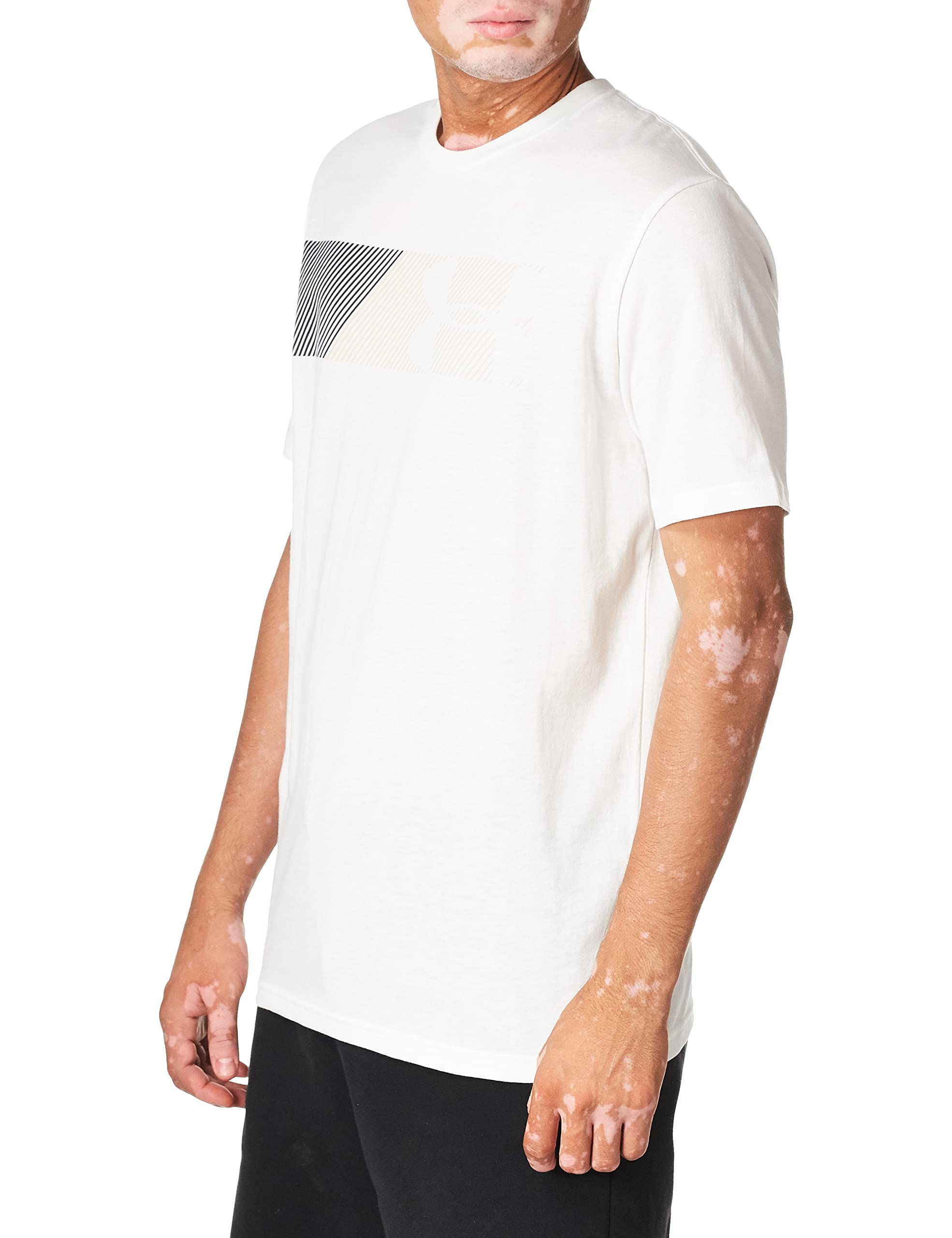 Under Armour Fast Left Chest 2.0 Short Sleeve, Ultra Orange (856)/Halo Gray, 3X-Large