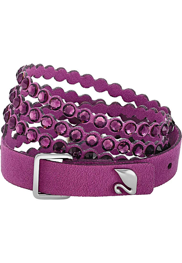 Swarovski Swarovski Power 5511699 Purple Alcantara Fabric Bracelet