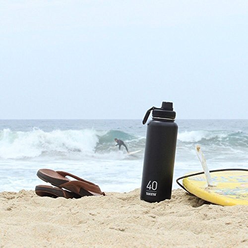 Takeya Originals Bottle Replacement Lid, Spout, Black