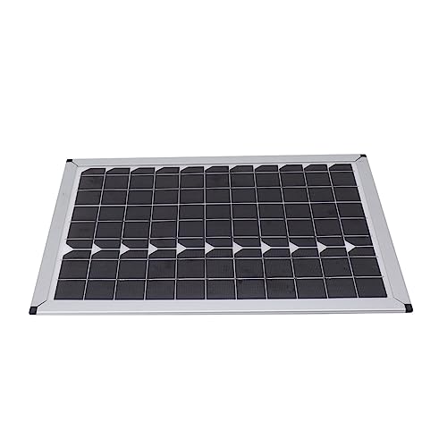 Solar Panel 100W 18V Monocrystalline Silicon 15.7in Long 10.8in Wide Portable Solar Panel Charger for Car Laptop Lamp