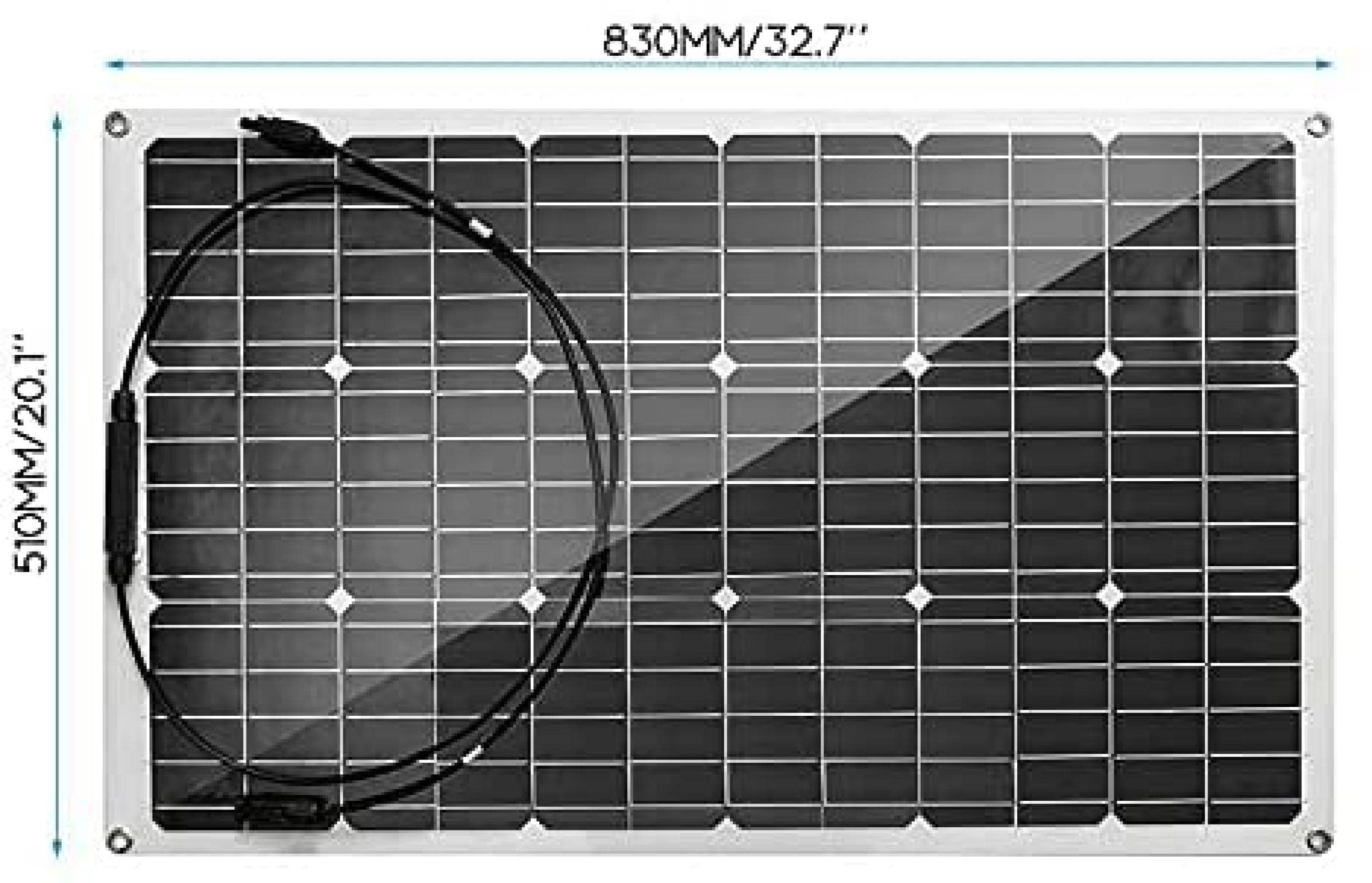 Solar Panel Solar Panel Portable Solar Panels Flexible Solar System Solar Panel Kit Car Battery Solar Panels Charger for Home Outdoor Camping 800W (1600W) (1600W)