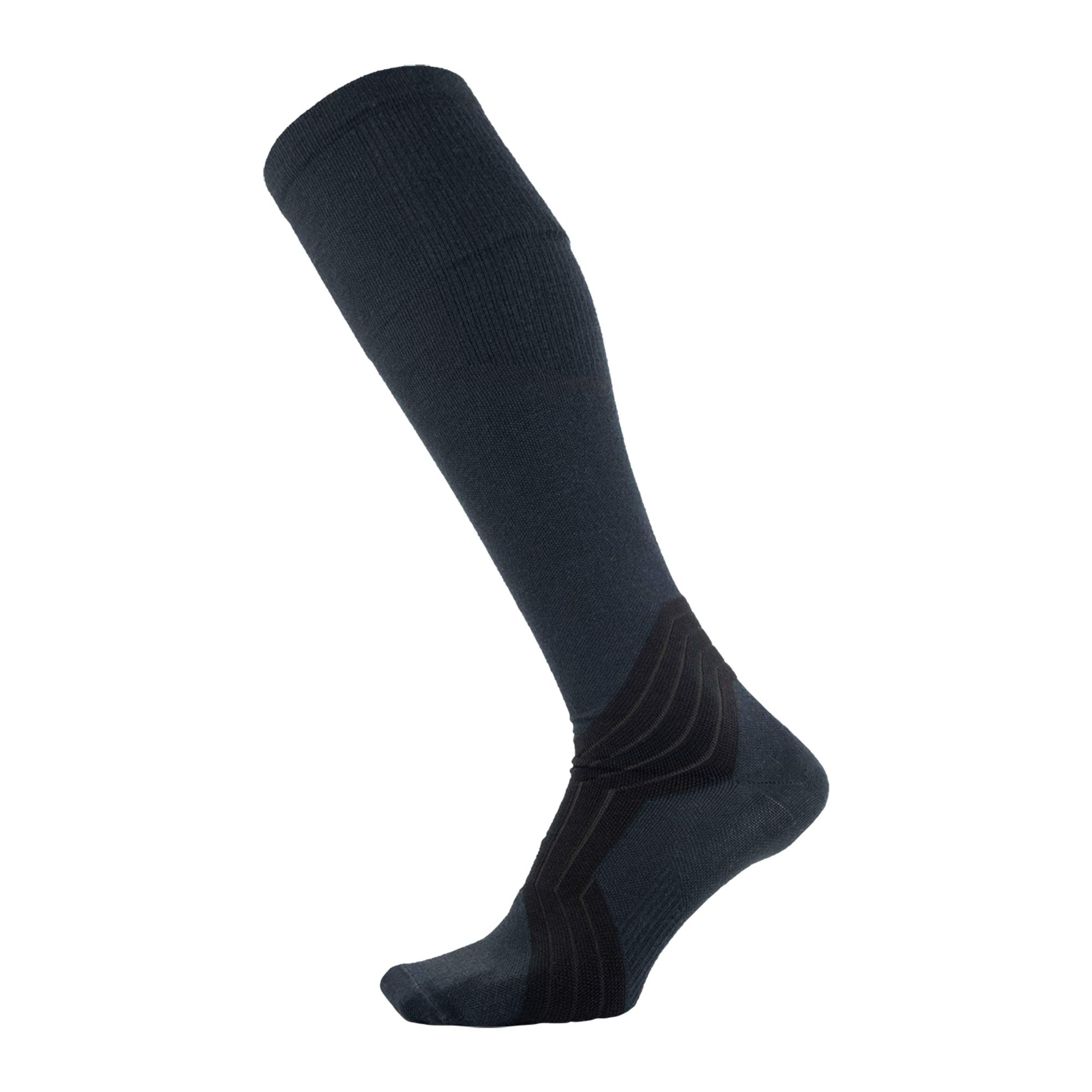 Under Armour Rush Over The Calf Socks, 1-pair, Mod Gray, Shoe Size: Mens 8-12, Womens 9-12