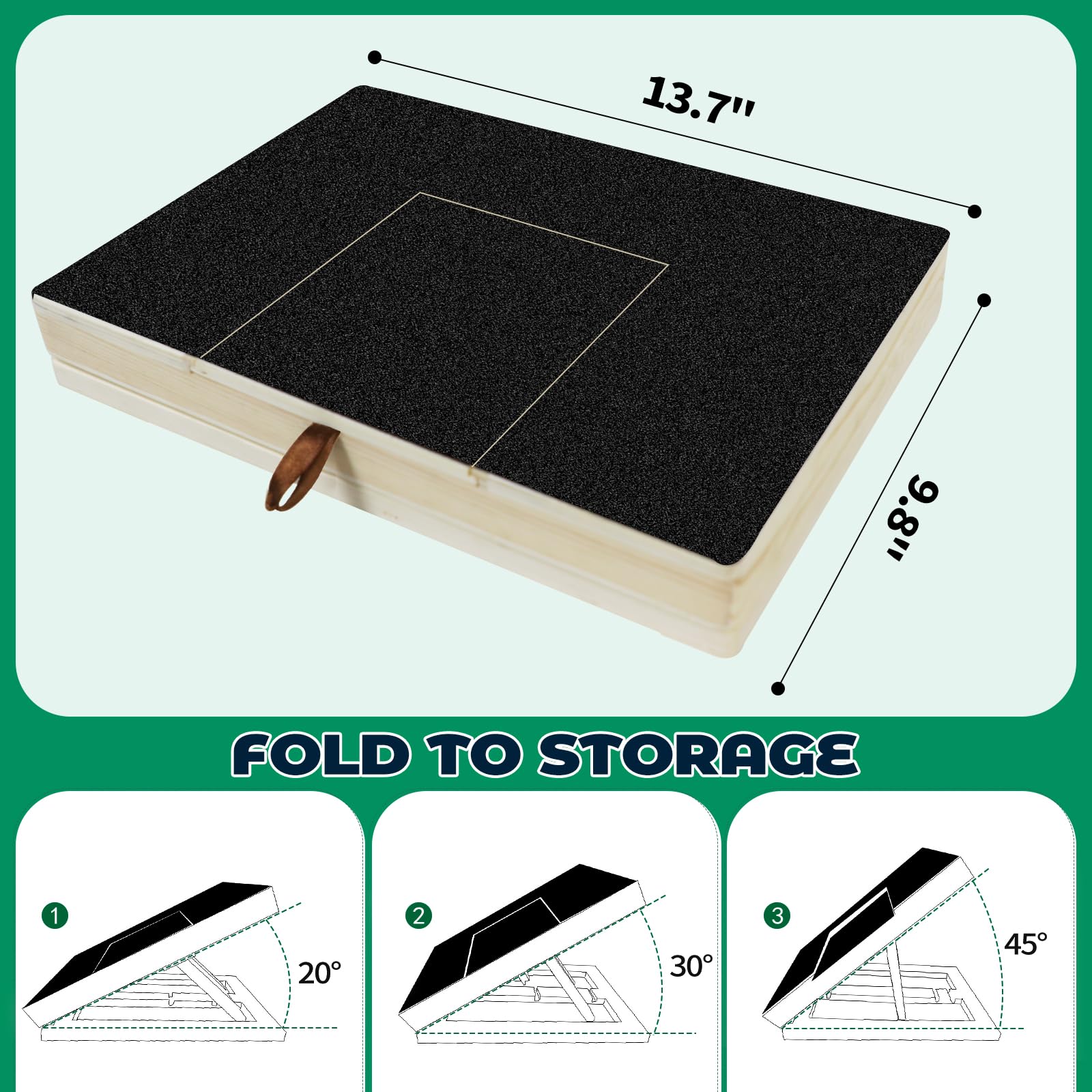 SPAKITCHCE Dog Nail Scratch File Board, Adjustable Height, Suitable for Most Dogs, with Replacement Sandpaper