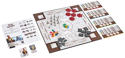Tang Garden Board Game - Create a Serene and Breathtaking Chinese Garden! Tile Placement and Set Collection Strategy Game, Ages 14+, 1-4 Players, 45 Minute Playtime, Made by Lucky Duck Games