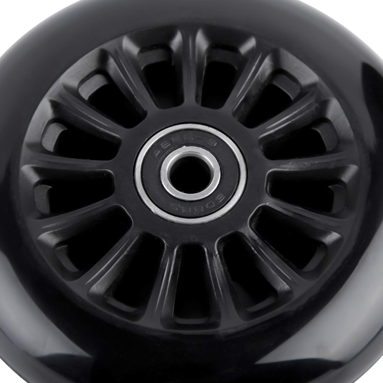 WHEELCOME Polyurethane Replacement Wheels w/Bearings ABEC-9 Compatible with Ezyroller Classic Drifter Junior Drift and Ride-On Toy Scooters (Set of 3)