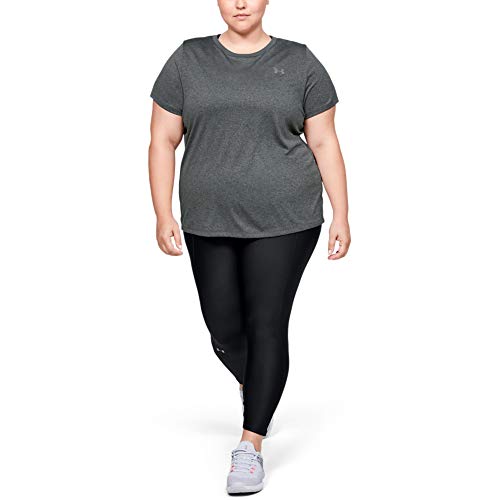 Under Armour Women's UA Tech Short Sleeve 3X Gray