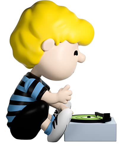 Youtooz Schroeder Peanuts Figure, 3.5" Youtooz Peanuts Figures - Schroeder with Record Player Figure - Youtooz Peanuts Collection