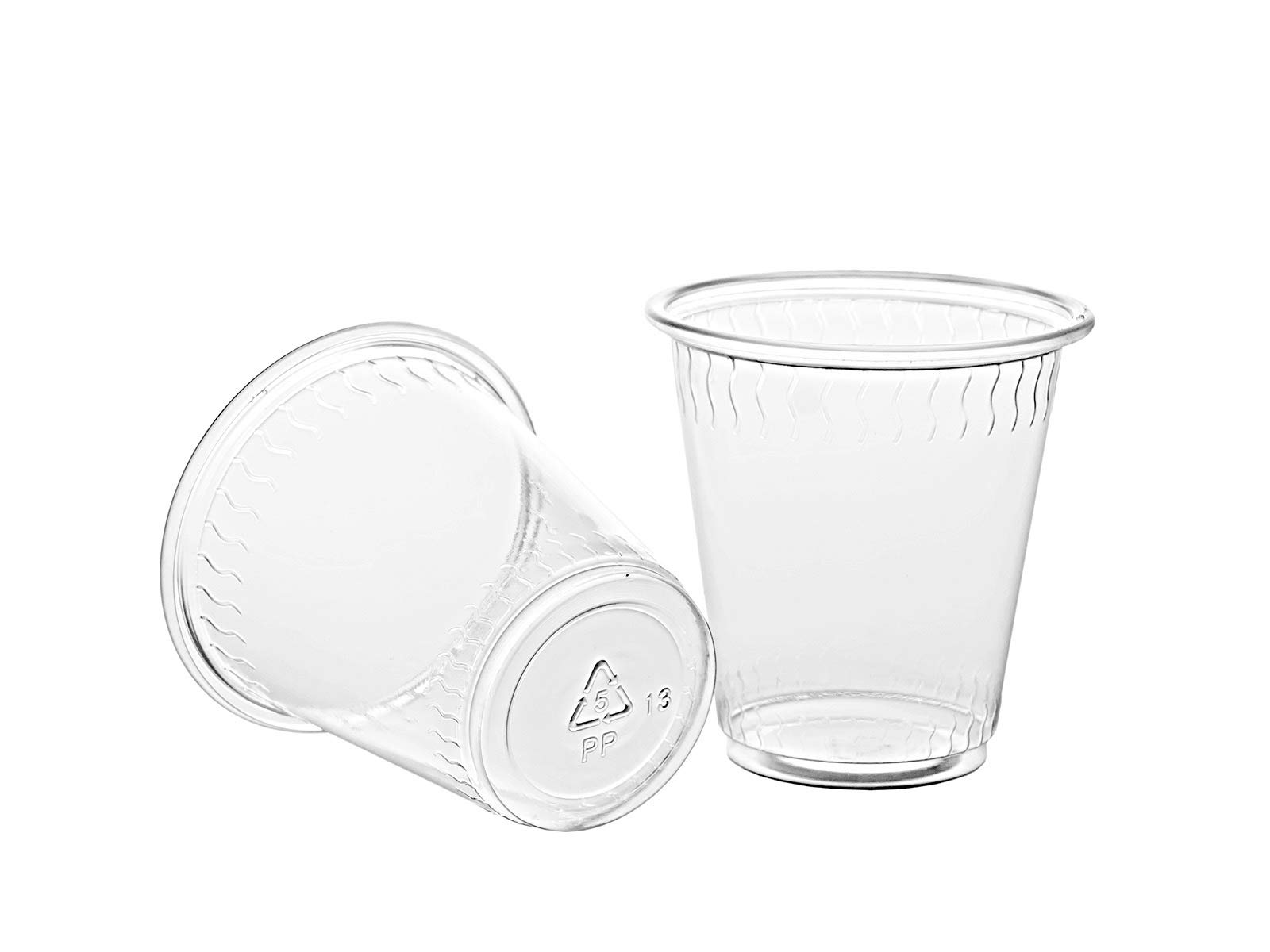 TashiBox 3oz Clear Disposable Cups (200)