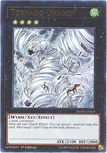Yu-Gi-Oh! - Tornado Dragon - DUDE-EN019 - Ultra Rare - 1st Edition - Duel Devastator