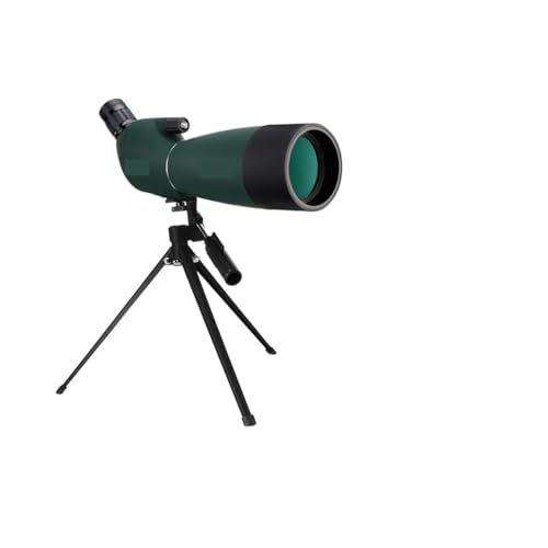 Telescope 25-75x70 Spotting Scope Monoculars Powerful Binoculars Bak4 FMC with Tripod Camping Equipment (Color : with Phone Adapter)