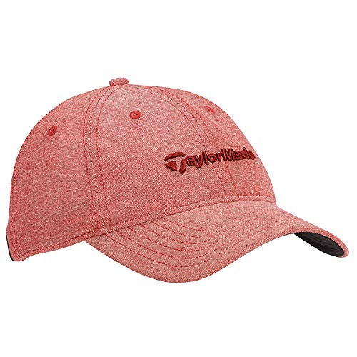 TaylorMade Men's Lifestyle Tradition Relaxed Adjustable Hat, Black, One Size