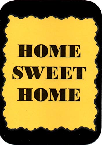 Set of 3 3313 Humorous 3" x 4" Refrigerator Magnets Kitchen Decor Gift Home Sweet Home Saying Individually Created Artfully Crafted Gifts Family Friends House Warming Office Diet