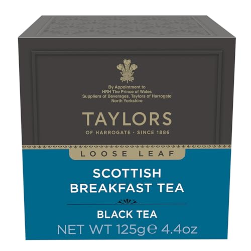Taylors of Harrogate Scottish Breakfast Loose Leaf, 4.41 Ounce Carton
