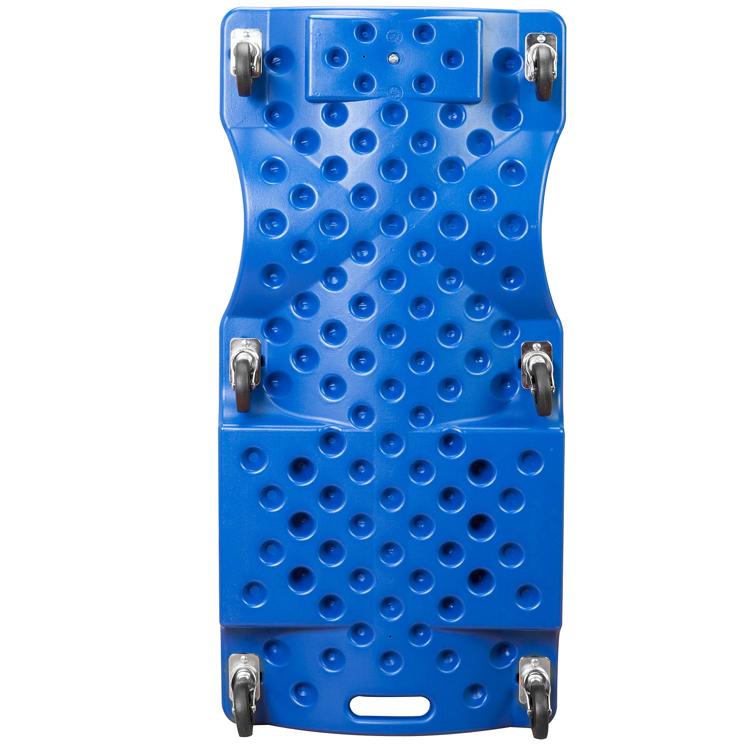 TCE ATR6300U Torin Rolling Creeper Garage/Shop Seat: Padded Mechanic Stool with Tool Tray Storage, Blue