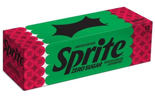 Sprite Winter Spiced Cranberry Zero Sugar 12oz 12pk