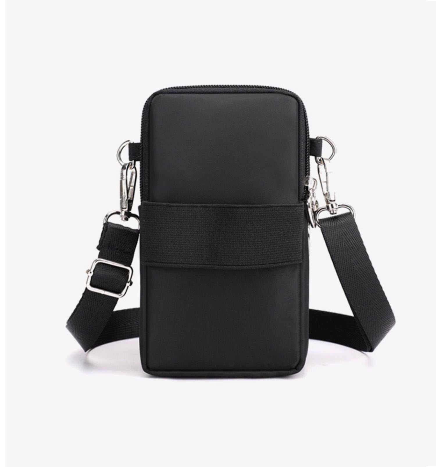 Women Cell Phone Purse Small Crossbody Bag Armband Wallet for iPhone 15 14 13 Pro 12 Mini 11 Pro Max SE XR X Samsung Galaxy S22 S23 Plus S21 S20 S10e A54 A53 Google Pixel 8 7a 7 6a 6 TCL 30 Z (Black)
