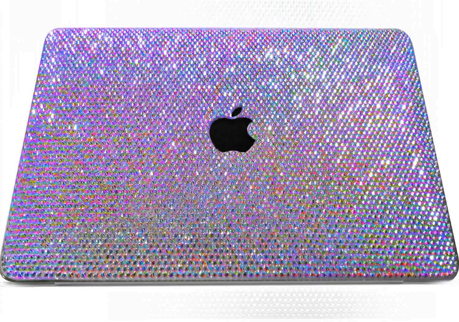 Teazgopx Bling Rhinestone MacBook Air 11 inch Case (Models:A1370 A1465),3D Glitter Sparkle Diamond Case Fashion Luxury Shiny Crystal Hard Shell for Womens Girls