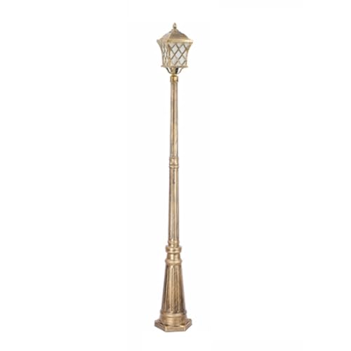 SKYGOO Creative Grid Outdoor Garden Lawn Light,European E27 Courtyard Light,Villa Garden Community High Post Lamp Garden Light,Garden Waterproof Outdoor Street Light
