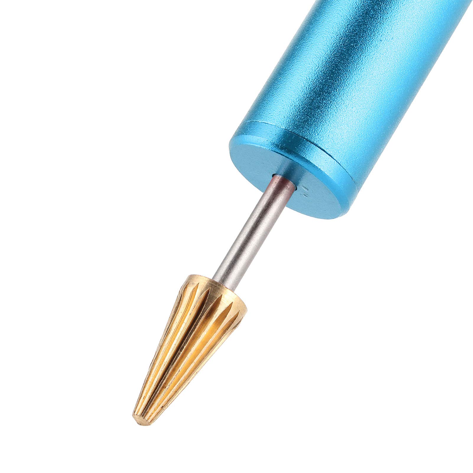wosume Leather Tools, Edge Brush Pack, Leather Edge Paint Fiebings Leather Dye Paint Edger Tool for Leather(Blue)