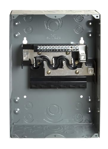 Square D by Schneider Electric HOM612L100SCP Homeline 100 Amp 6-Space 12-Circuit Indoor Surface, No Size, No Color