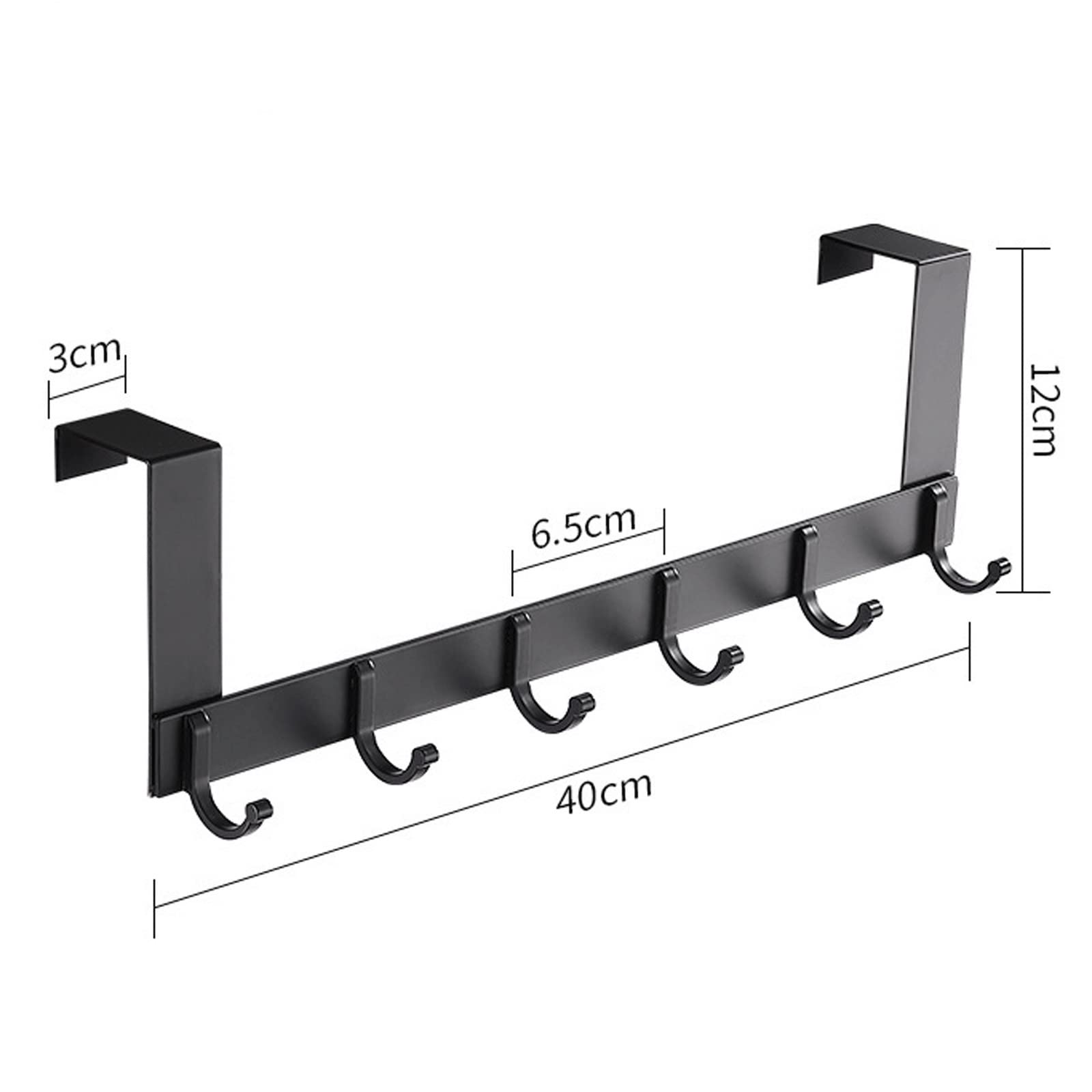 TEMKIN Clothes Hangers Home Door Hanging Hook Bathroom Storage Rack Clothes Coat Hat Towel Rack Kitchen Accessories