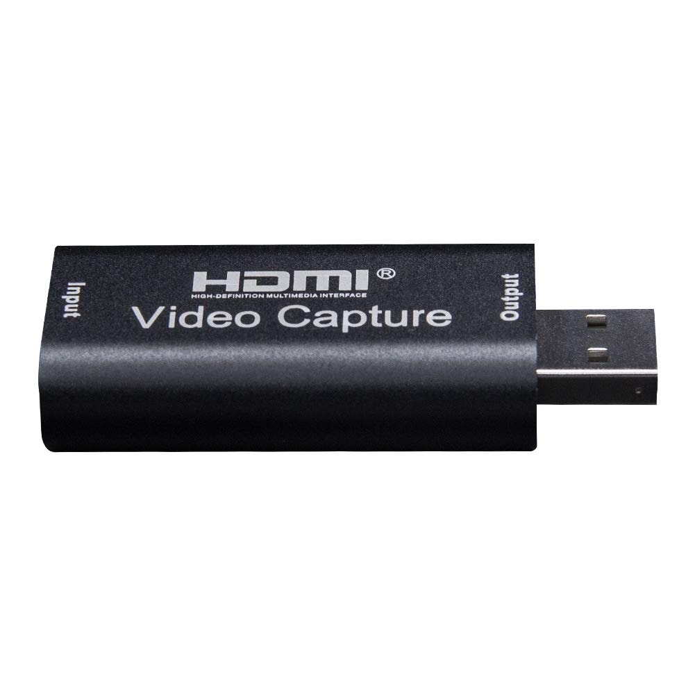 TenYua Mini Video Capture Card USB 3.0 HDMI Video Grabber Record Box for PS4 Game DVD Camcorder HD Camera Recording Live Streaming