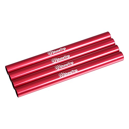 Tent Pole Repair Splint Tube Kit, 4Pcs Aluminium Alloy Spare Repair Tube for Diameter 7.9-8.5mm Tent Pole
