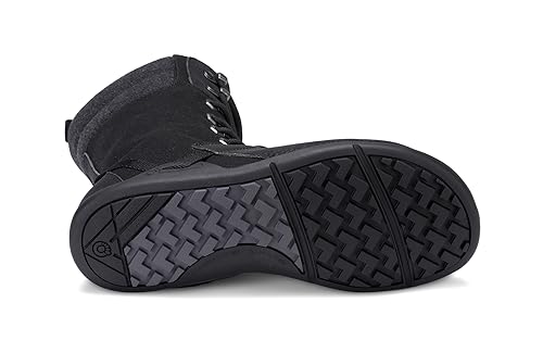 Xero Shoes Women's Mika Boots β Winter & Snow Boots for Women, Barefoot Shoes, Zero Drop Heel, Cold-Weather Waterproof Boots β Black, Size 9