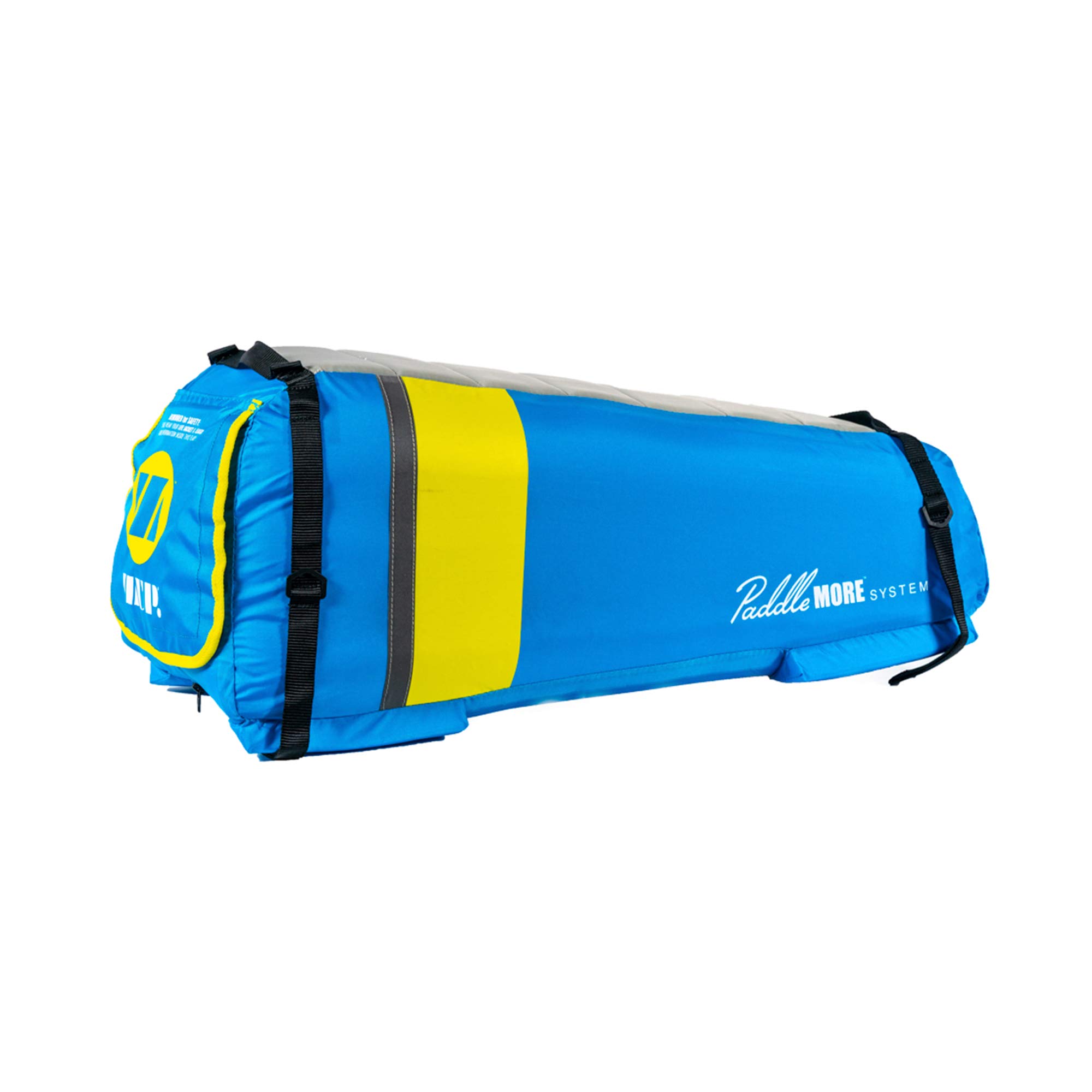 ZUP PaddleMORE Inflatable Stand-Up Paddleboard Seat, 12" x 12" x 30", Blue/Yellow (Paddleboard not Included)