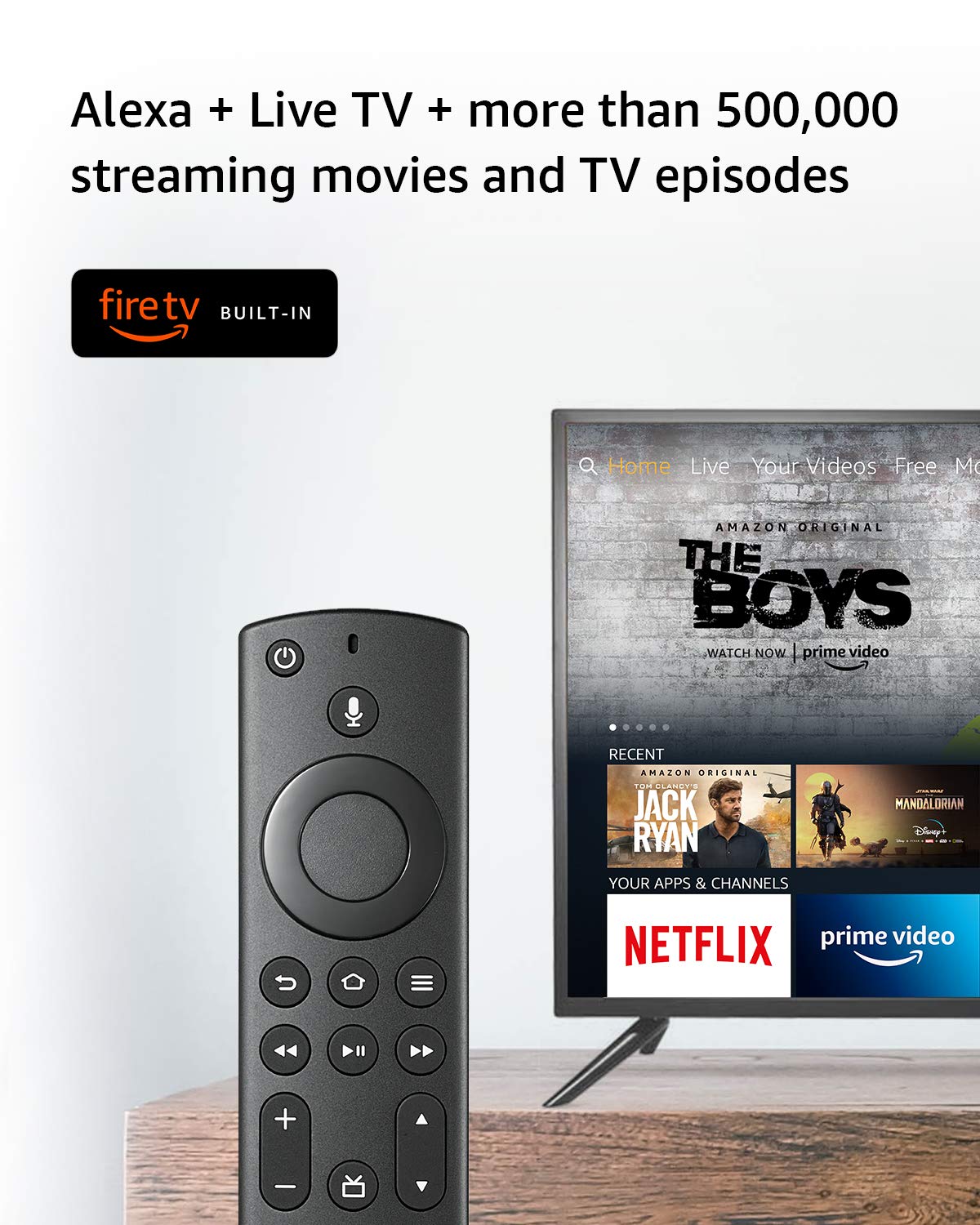 TOSHIBA 43LF621U21 43-inch Smart 4K UHD with Dolby Vision - Fire TV, Released 2020