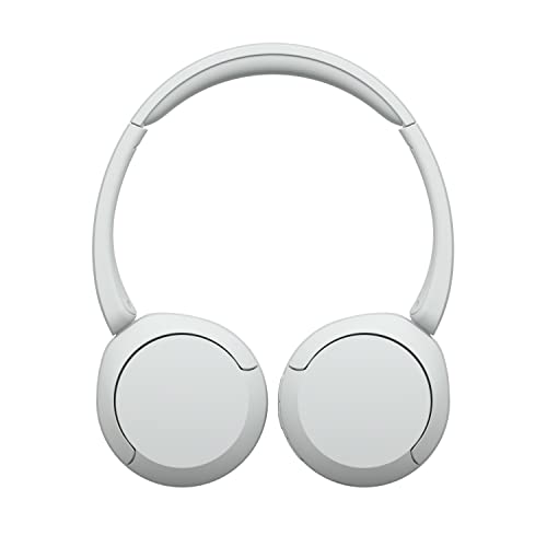 Sony Wireless Bluetooth Headphones - Up to 50 Hours Battery Life with Quick Charge Function, On-Ear Model - WH-CH520W.CE7 - Limited Edition - Matte White