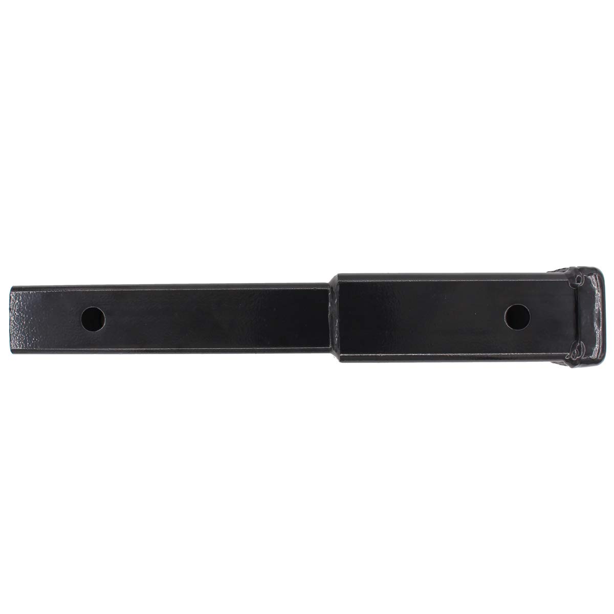 XtremeAmazing 12 Inch Trailer Hitch Extension 2 Inch Receiver Tube Extender 5/8 Inch Pin Hole 4000 LBS Tow Capacity