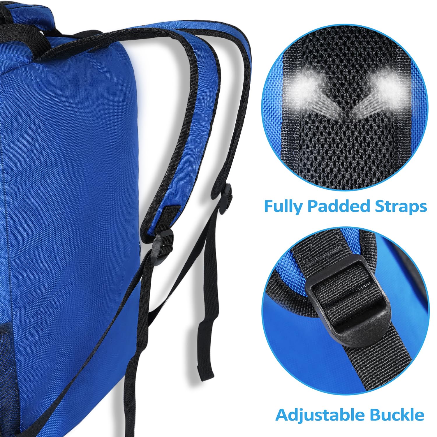 Stroller Travel Bag for Airplane Compatible with All GB Pockit Stroller, Foldable Stroller Storage Bag with Pockets for Baby Travel Essential, Lightweight Stroller Travel Backpack for Airplane