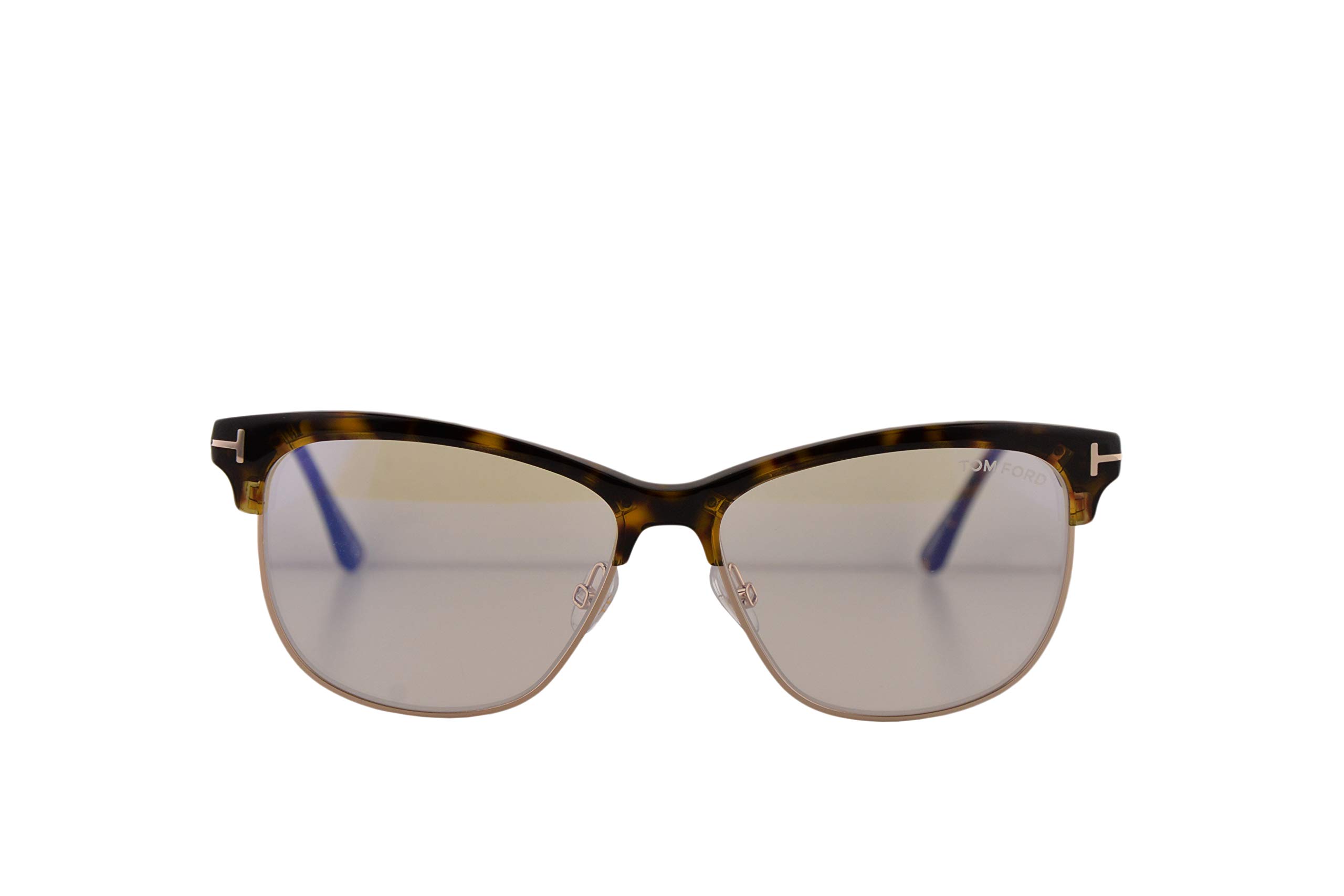 Tom Ford FT5546B Eyeglasses 52-14-140 Dark Havana w/Demo Clear Lens 052 FT5546-B FT 5546B TF 5546-B TF5546B TF5546-B