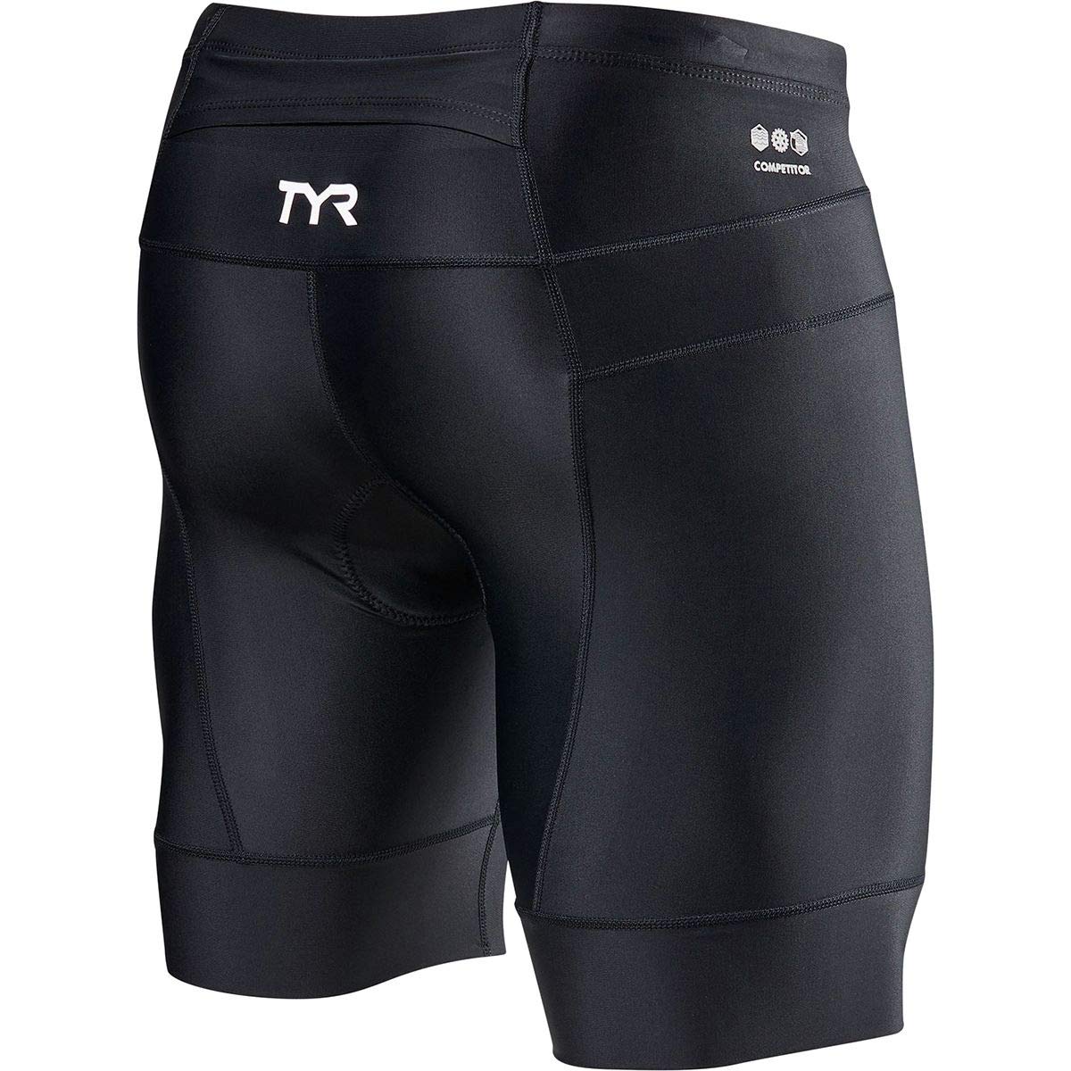 TYR RECOM6A1M M 8In Comp Tri Short Black M