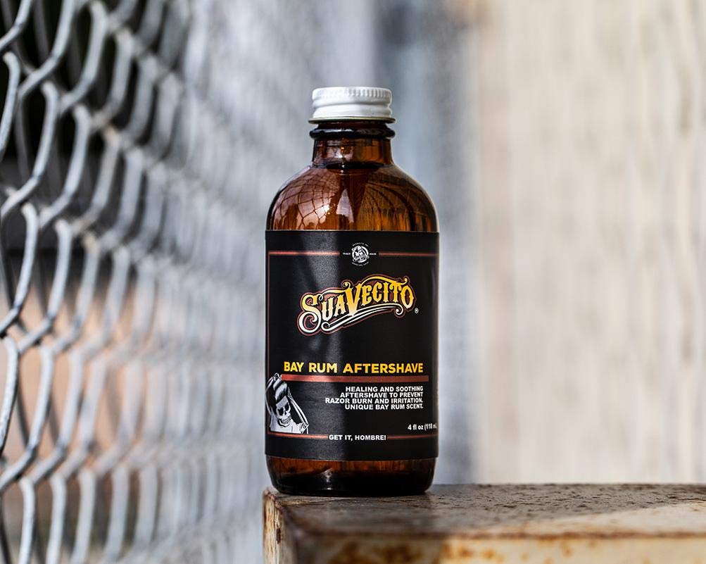 Suavecito Bay Rum Aftershave, 4 oz