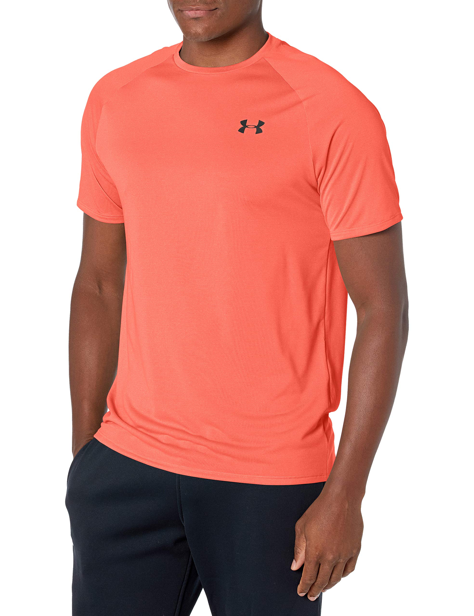 Under Armour mens Tech 2.0 Novelty Short-Sleeve T-Shirt , Beta (628)/Black , Large