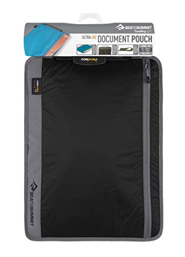 Sea to Summit Travelling Light Document Pouch (Large/Black)