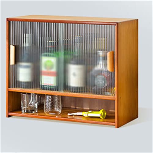 YASEZ Cup Storage Cabinet Tea Set Display Cabinet Kitchen Cup Rack Tableware Storage Cabinet