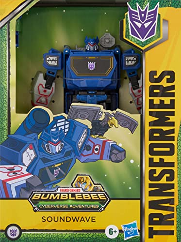 Soundwave Transformers Bumblebee Cyberverse Adventures Deluxe Action Figure