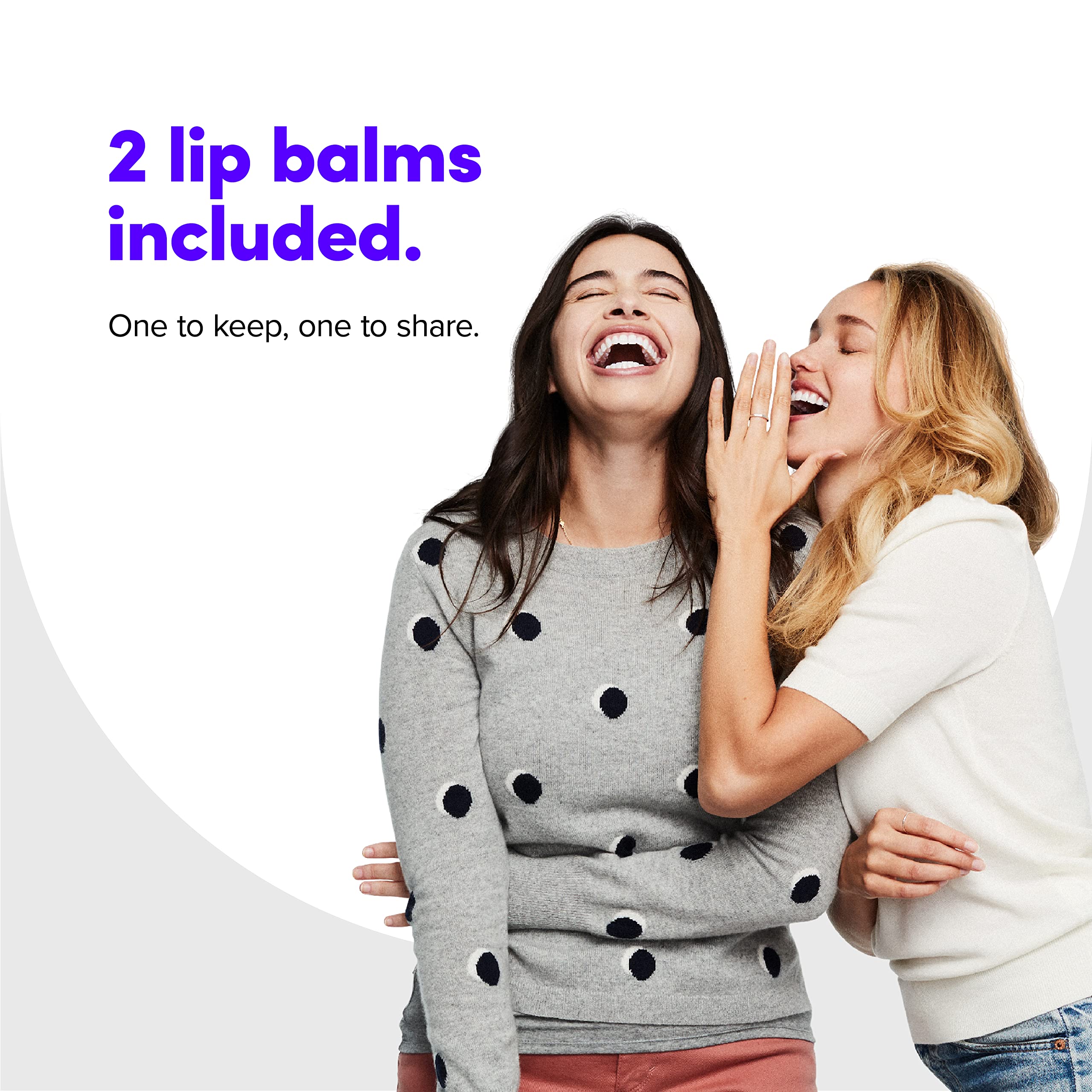 SmileDirectClub 2 Pack Vanilla and Shea Butter Lip Balm