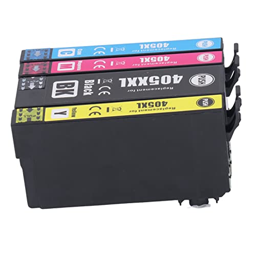 YEmirth 4PCS Ink Cartridge Smooth Output BK C M Y Printer Ink Cartridge Set for Workforce Pro WF 3820DWF