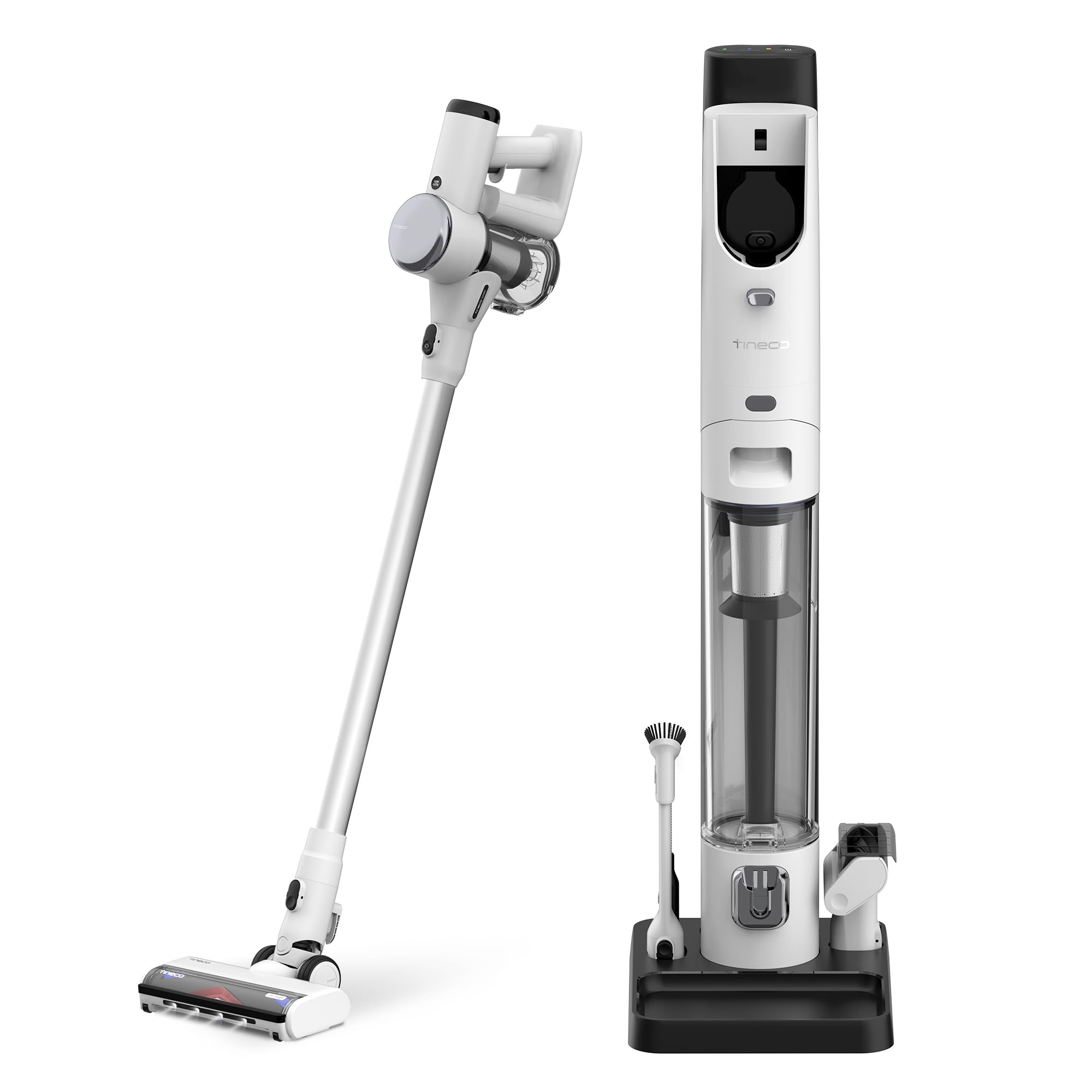 Tineco Pure ONE S12 PRO EX Smart Cordless Stick Vacuum Cleaner, Optimized Ultra Powerful Suction & Long Runtimes, Excellent for Multi-Surface & Pet Hair Cleaning with LED Hard Floor