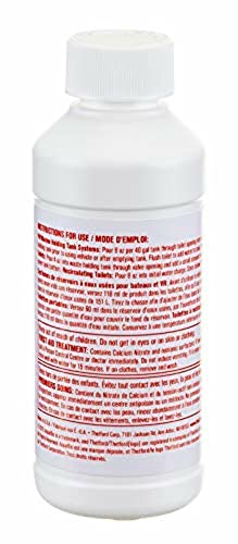 Thetford AquaBio 96604 RV Holding Tank Treatment Citrus Twist Scent, Formaldehyd Free 6 Pack of 8 Oz Liquid Orange