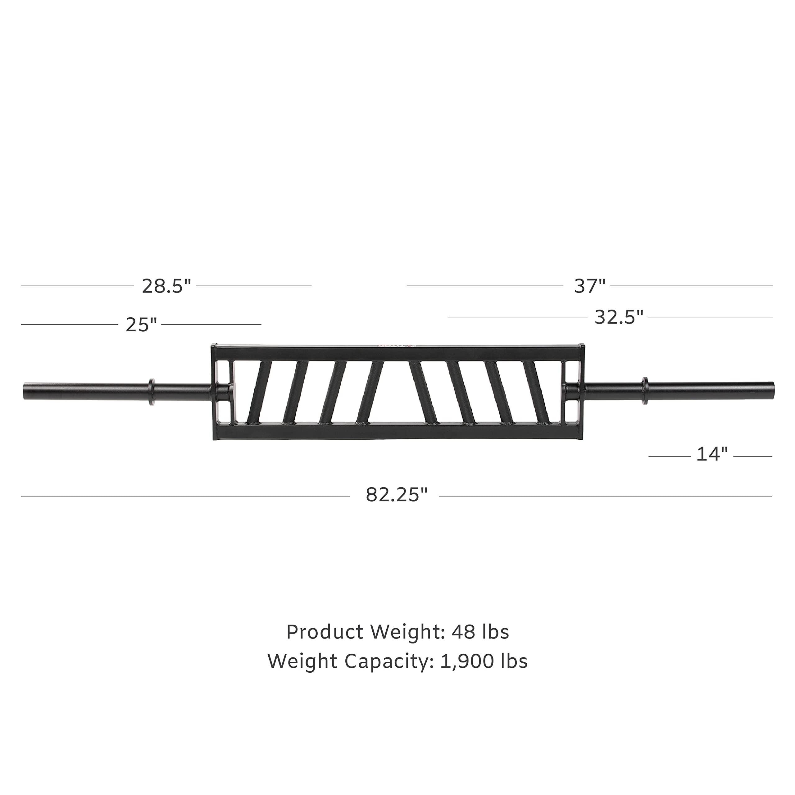 Titan Fitness Angled Multi-Grip Barbell