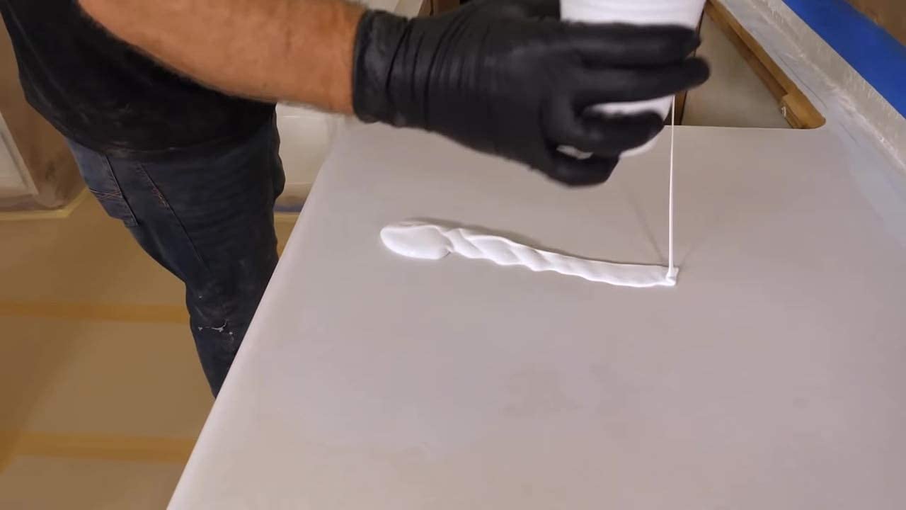 Stone Coat Countertops White Epoxy Undercoat β Epoxy Paint and Epoxy Primer for Coating MDF, Plywood, and Porous Materials! Great for DIY Epoxy Countertop Kit! 1 Quart, 32 Fl Oz