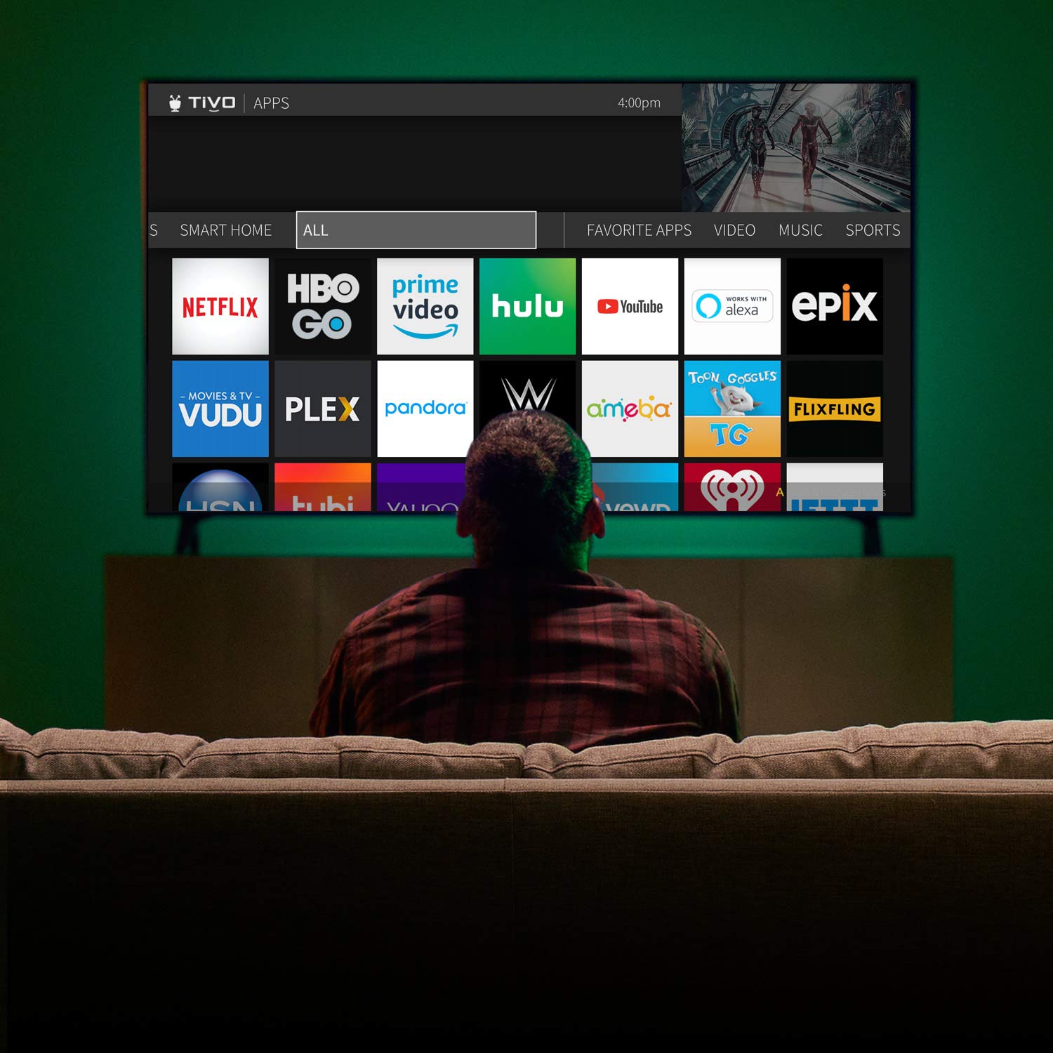 TiVo Edge for Antenna - 2TB | Live, DVR and Streaming 4K UHD Media Player with Dolby Vision HDR and Dolby Atmos