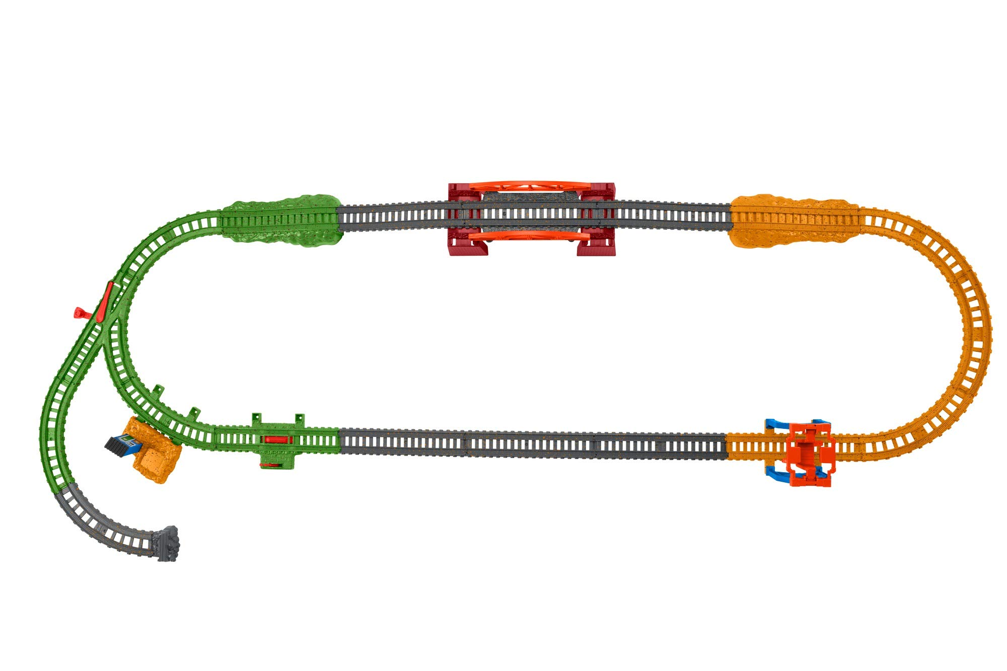 Thomas & Friends GPD88 Thomas and Friends Fisher-Price 3-in-1 Package Pickup, Multi-Colour