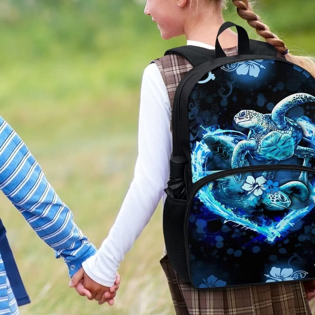 Yiekeluo Purple Butterfly School College Bookbag Backpack High School Bags Backpack Students Backpack for Girls Casual Daypack